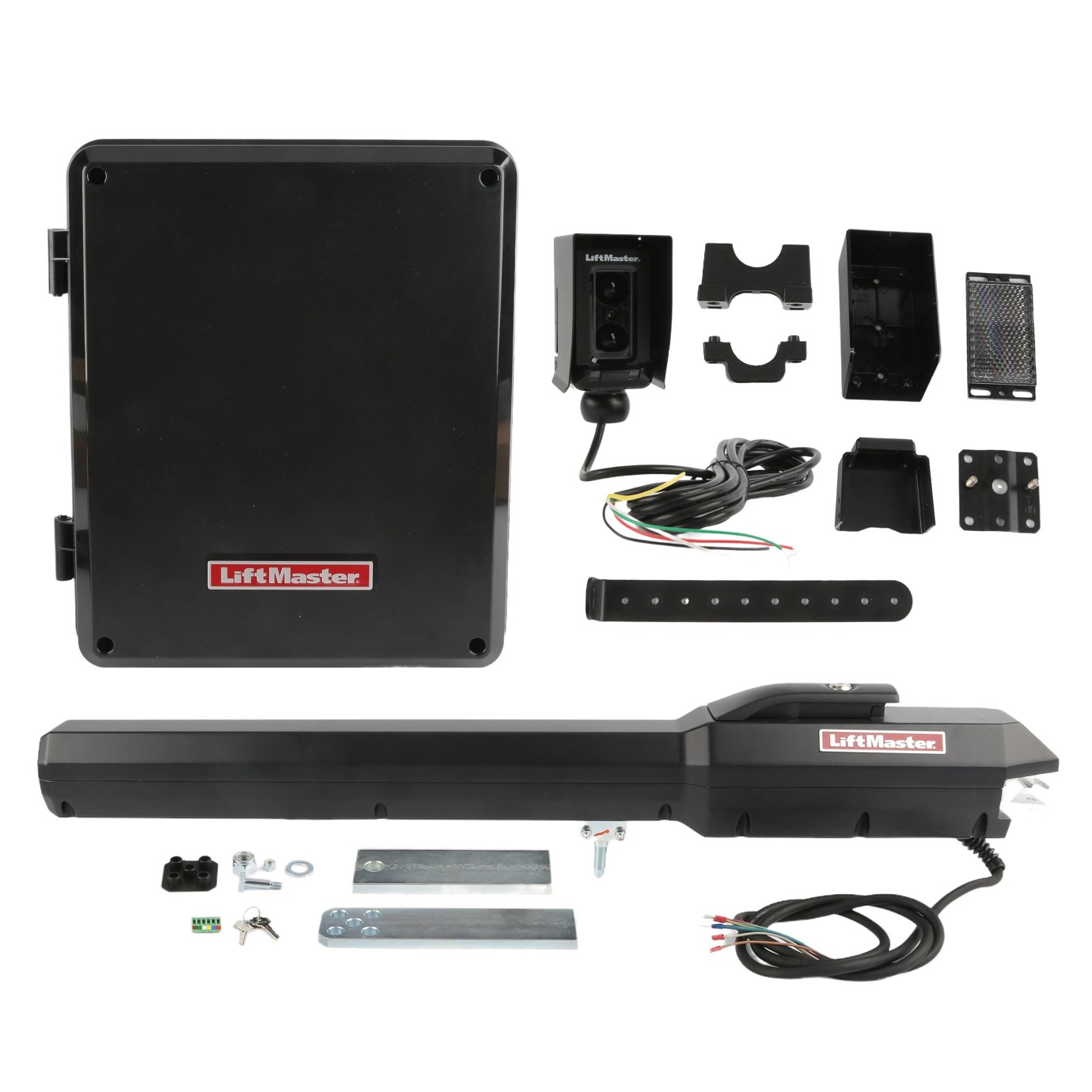 LiftMaster Single Arm Swing Gate Opener Package With Photo Eye ...