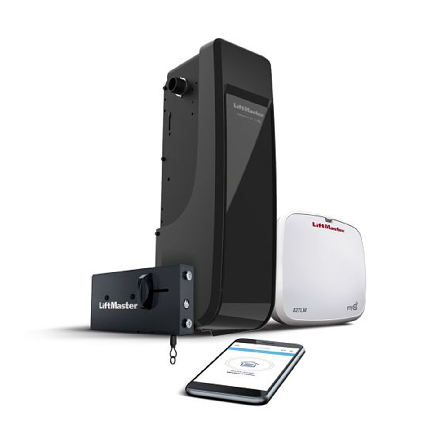 LiftMaster Elite Series Wall-Mount Garage Door Operators with Battery ...