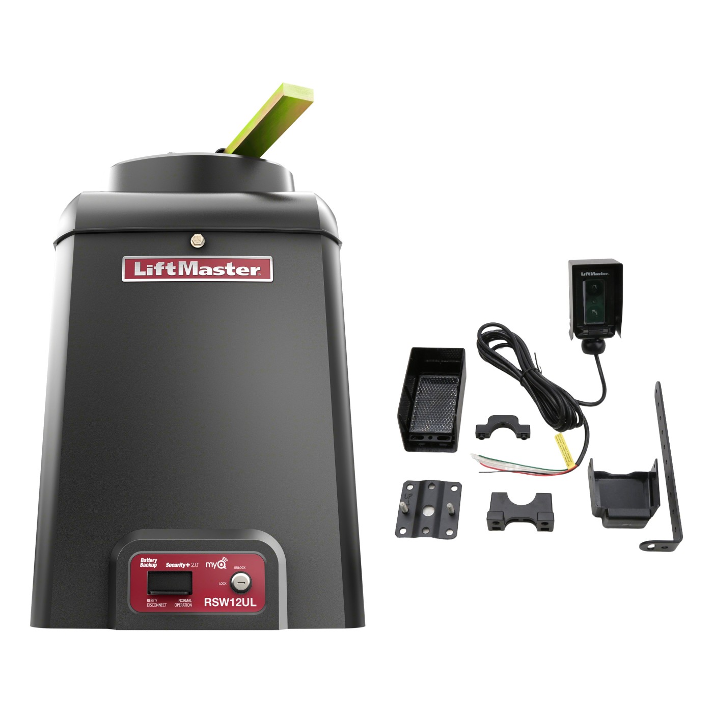 Liftmaster RSW12UL 12V Residential Swing Gate Operator - 0.5HP, 12VDC ...