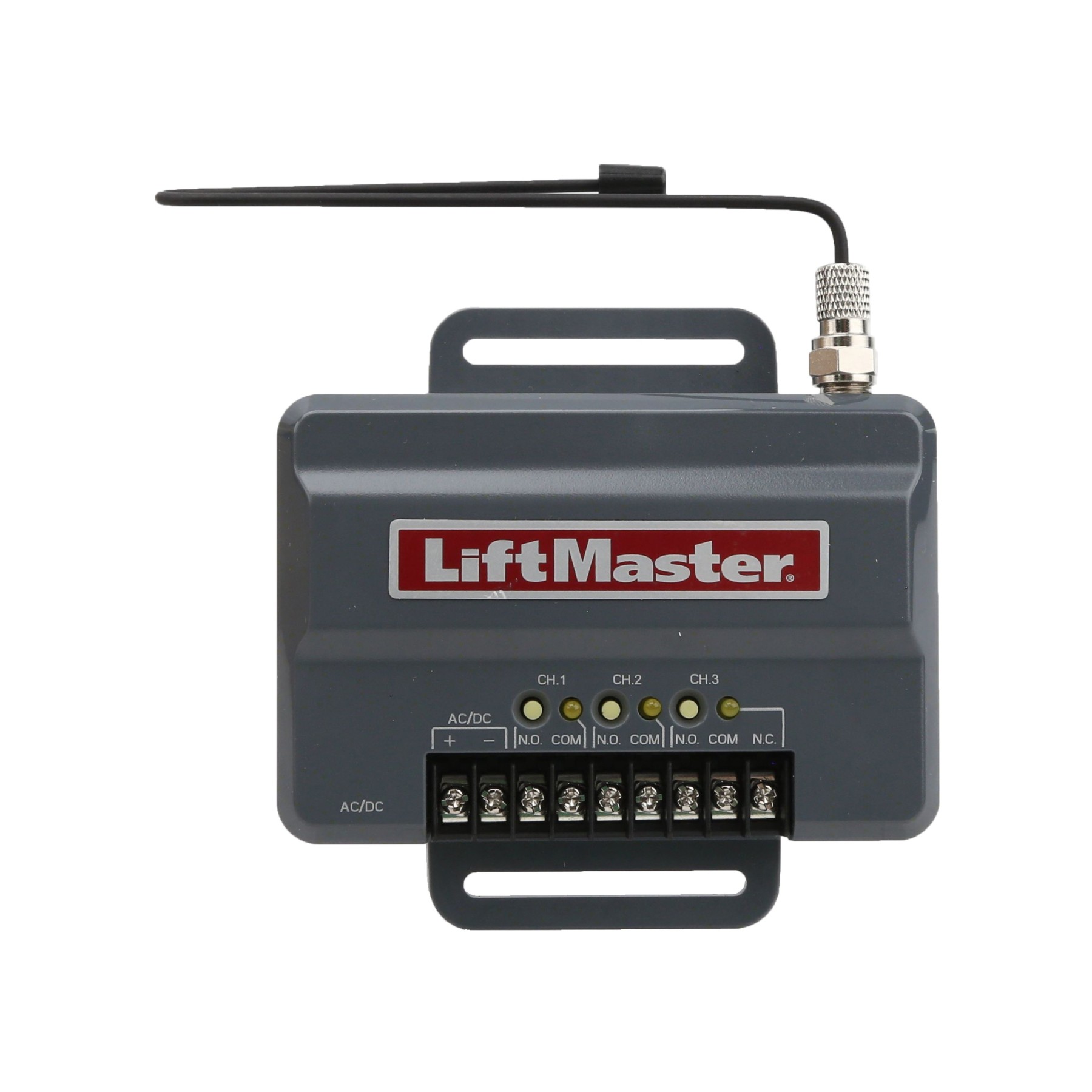 LiftMaster Universal Receiver, 3-Channel Security+ 2.0, 315MHz & 390MHz ...