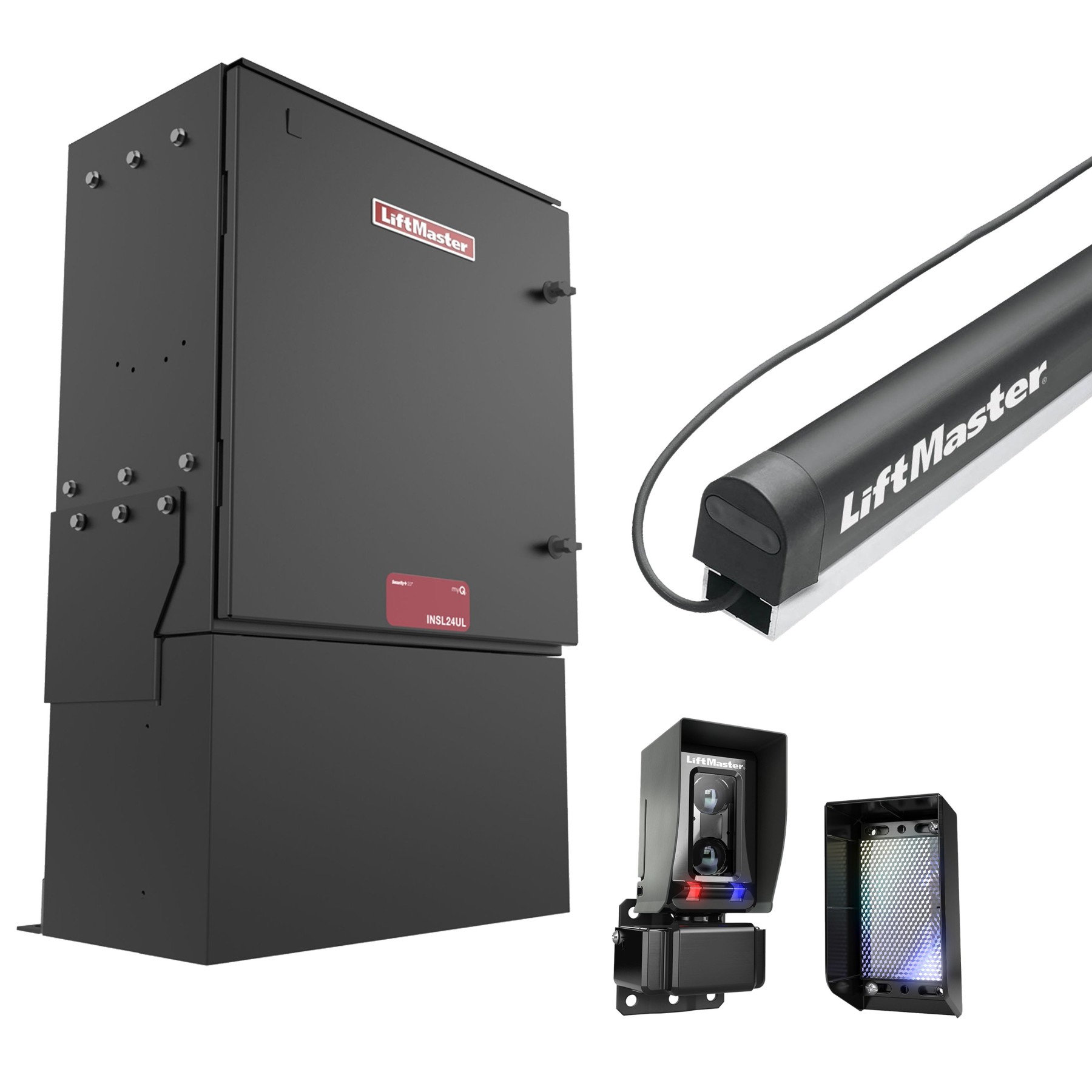 LiftMaster IHSL24UL Industrial Slide Gate Opener With Riser/Photo Eye ...