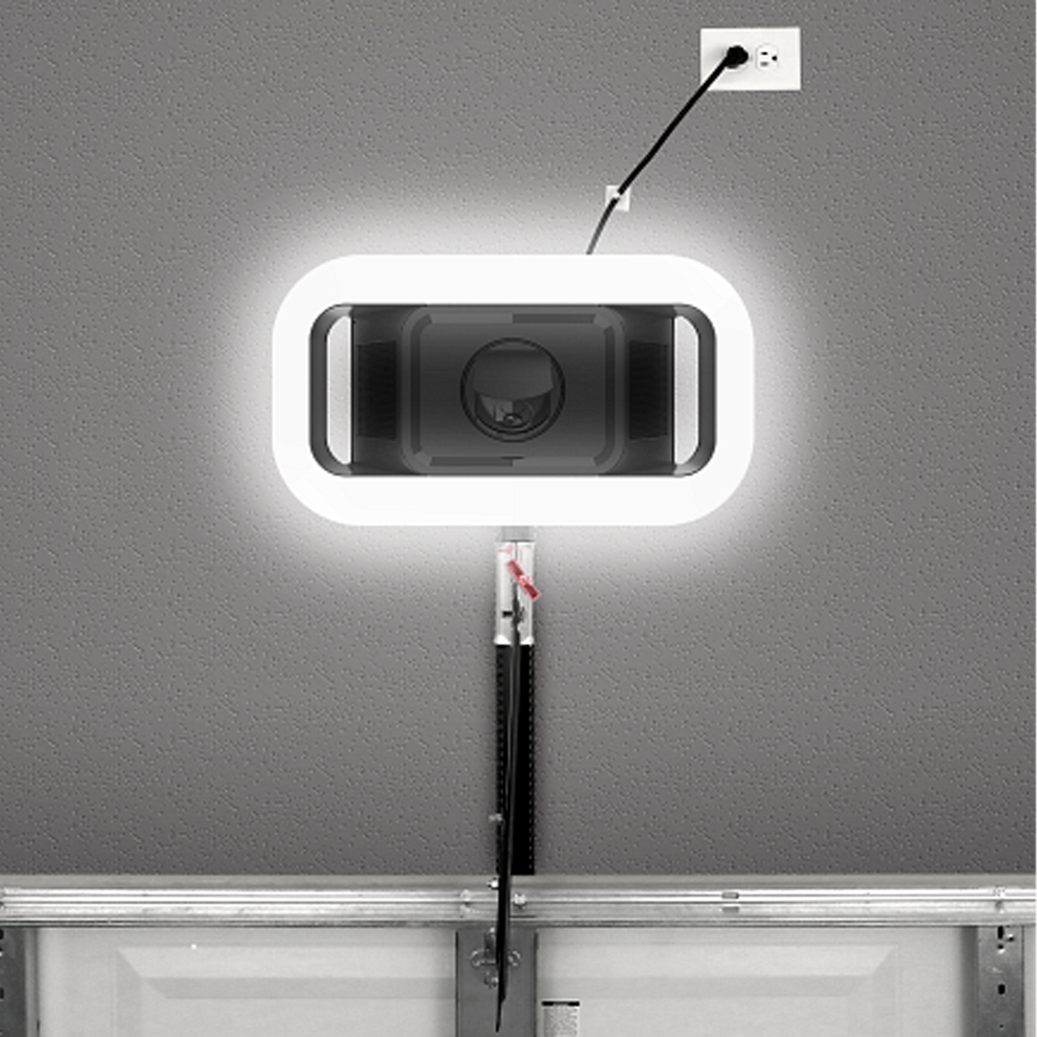 LiftMaster Garage Door Opener with Heavy-Duty DC Motor with Ring LED ...