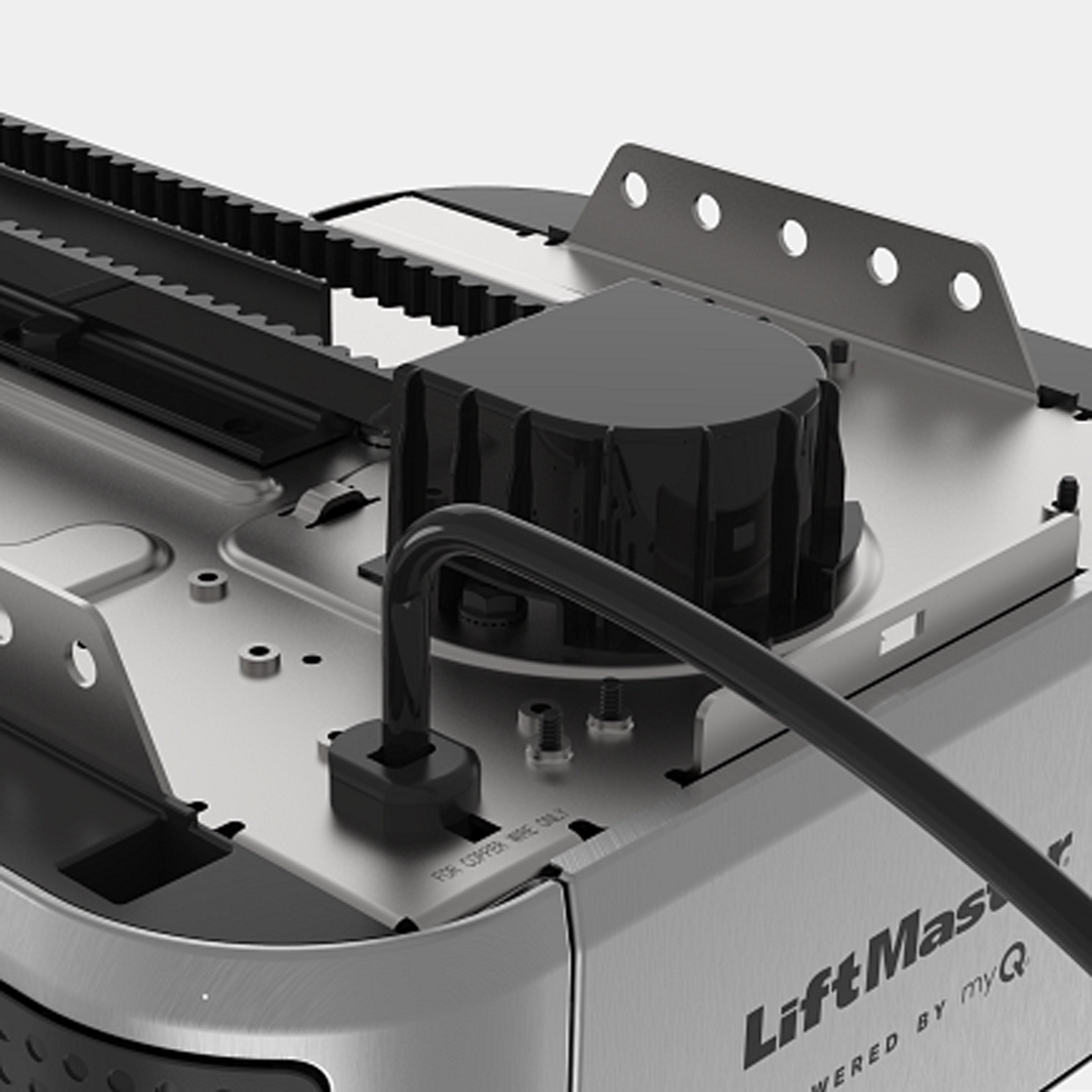 LiftMaster Garage Door Opener with 1 HP DC Motor, Ring LED, Battery ...