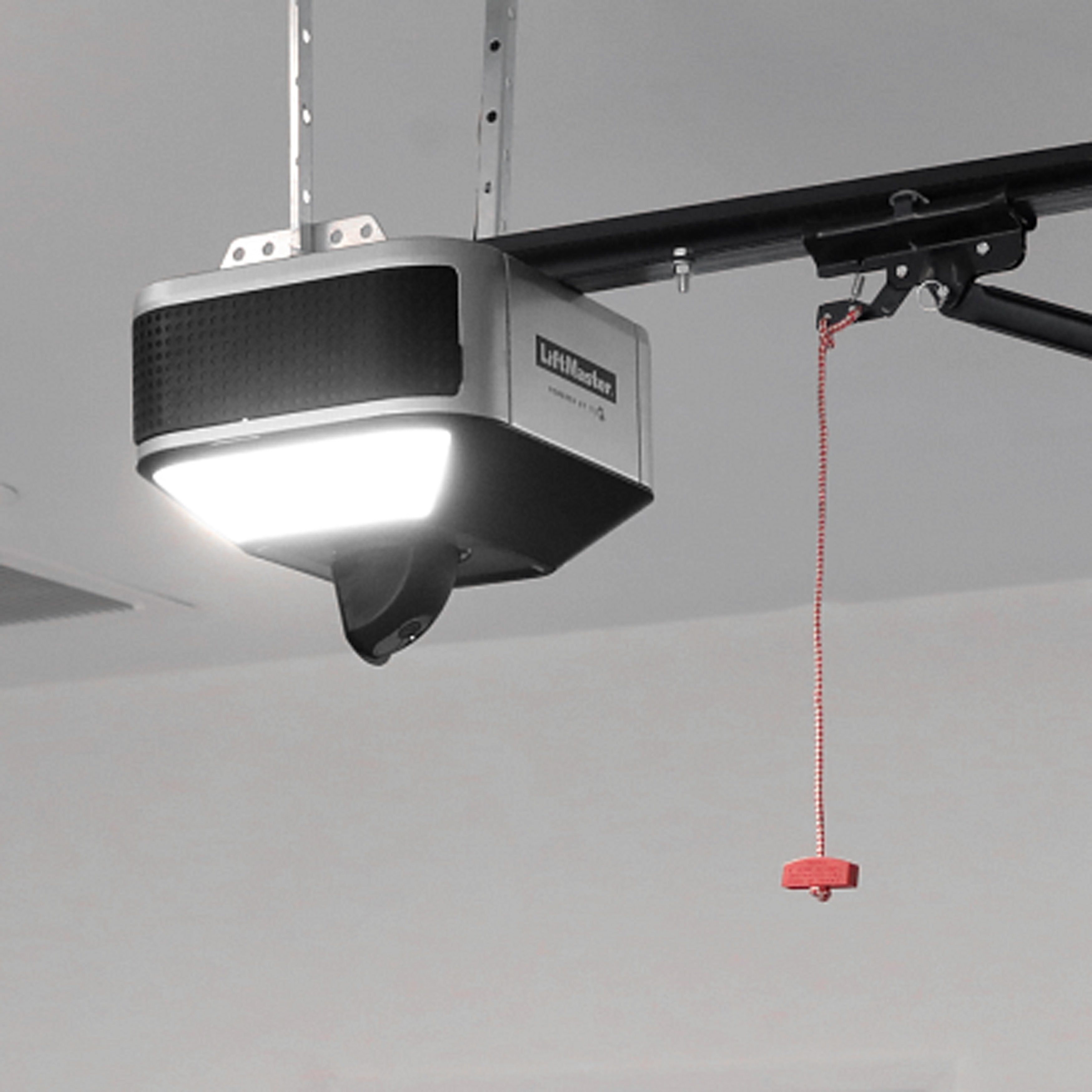 LiftMaster Garage Door Opener with 1 HP DC Motor, Ring LED, Battery ...