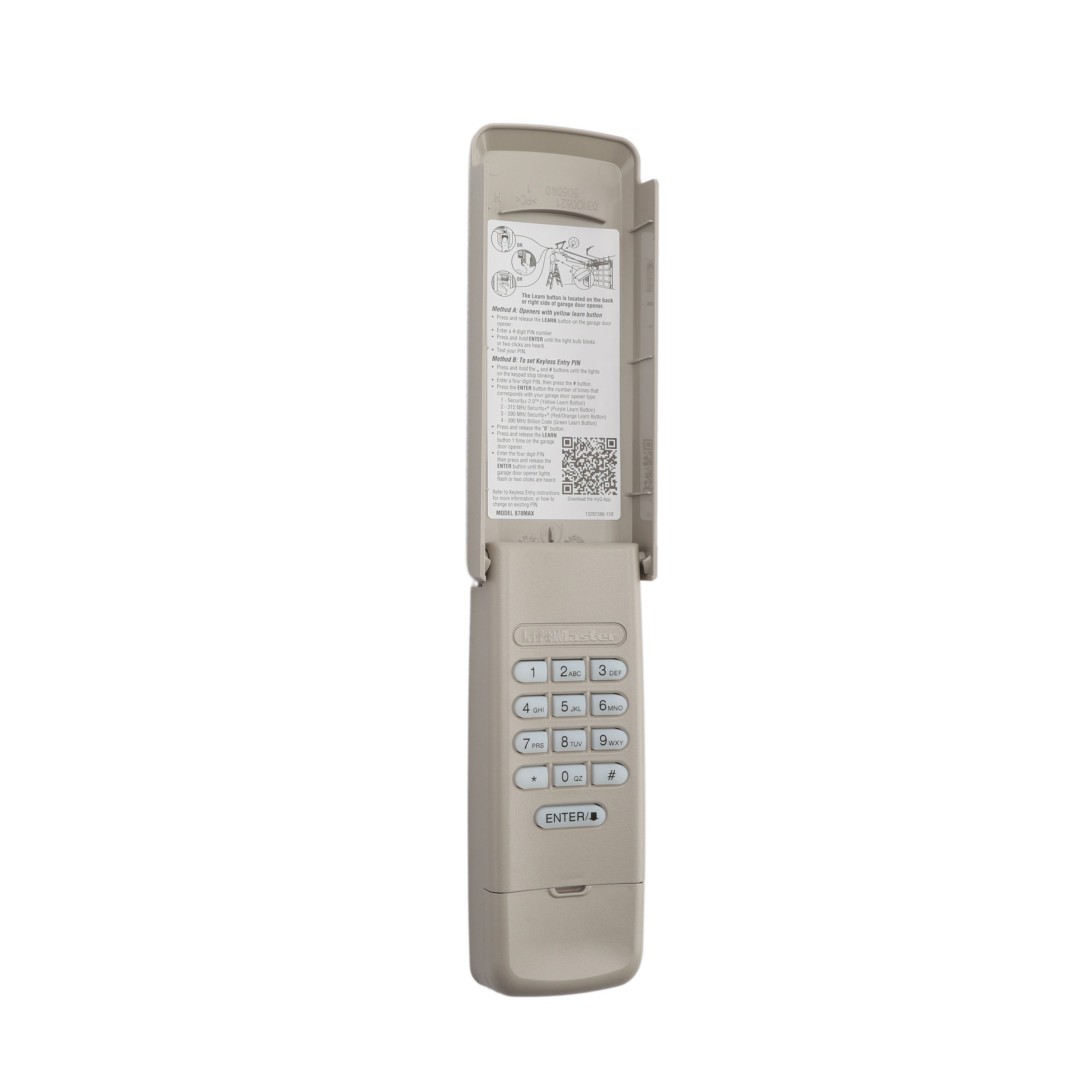 LiftMaster Wireless Keypad For Older LiftMaster Garage Door Openers ...