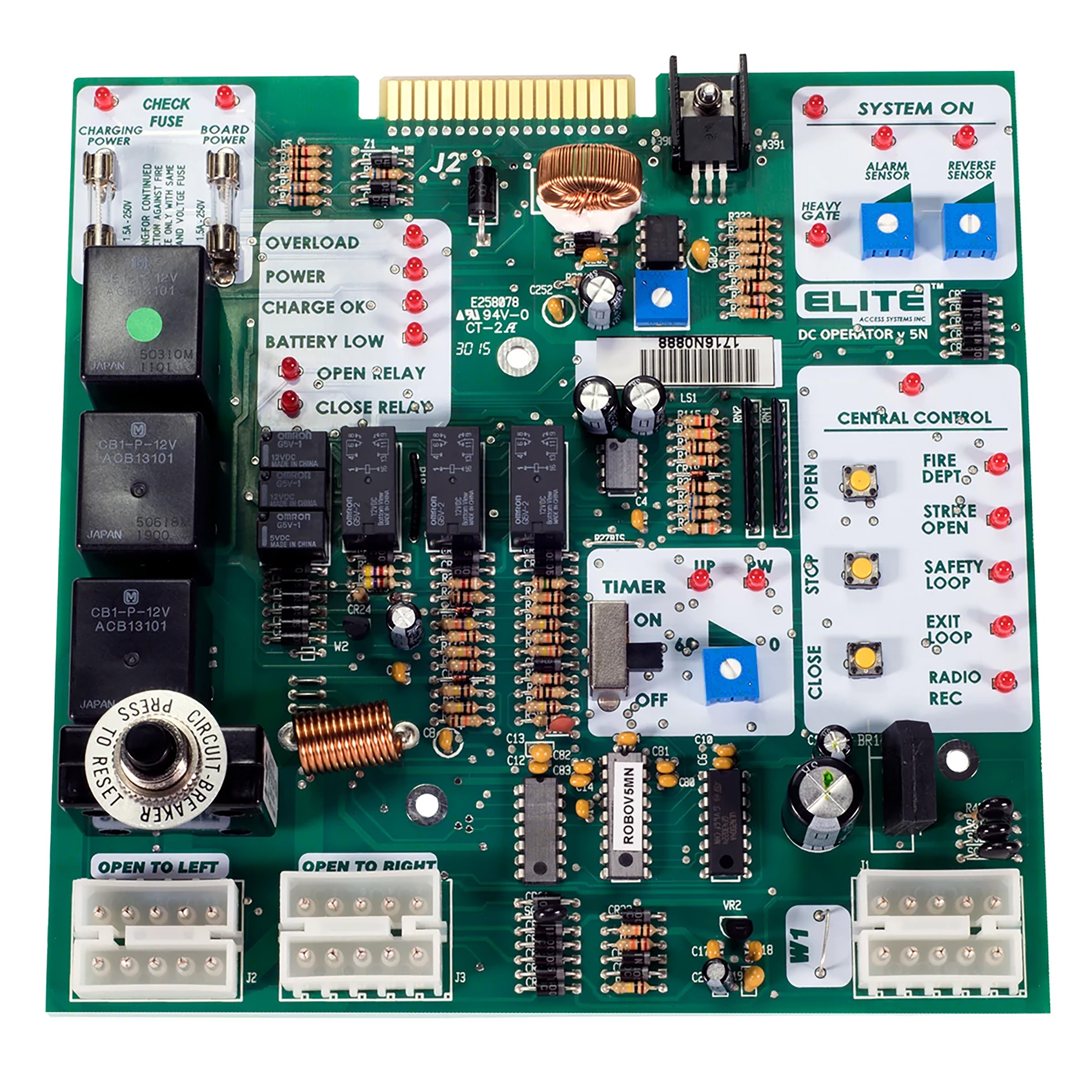 LiftMaster Control Board, Robo Swing And Slide for Gate Openers - K ...