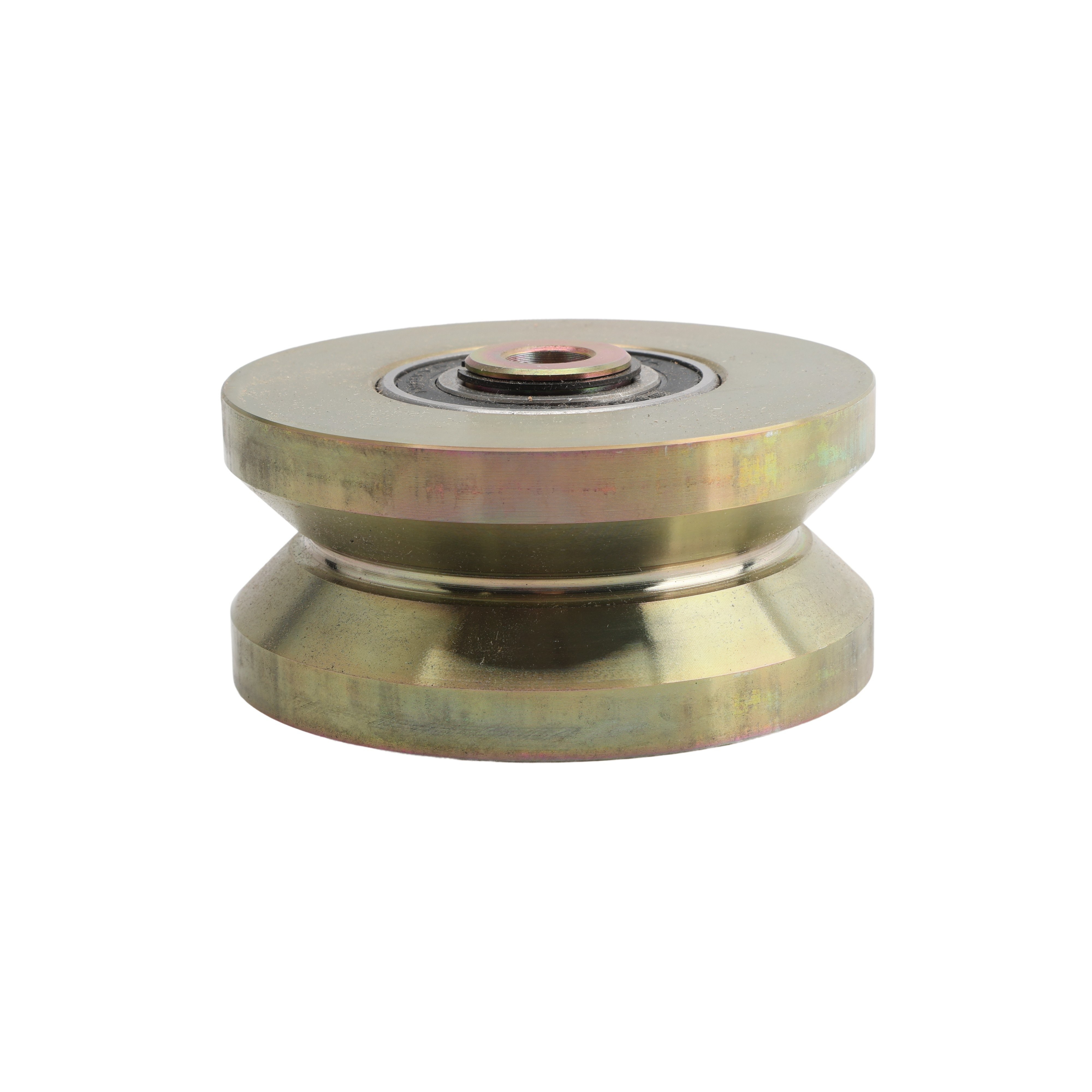 LiftMaster 4" Gate Power Wheel V Groove Cold-Rolled Steel With Gold ...