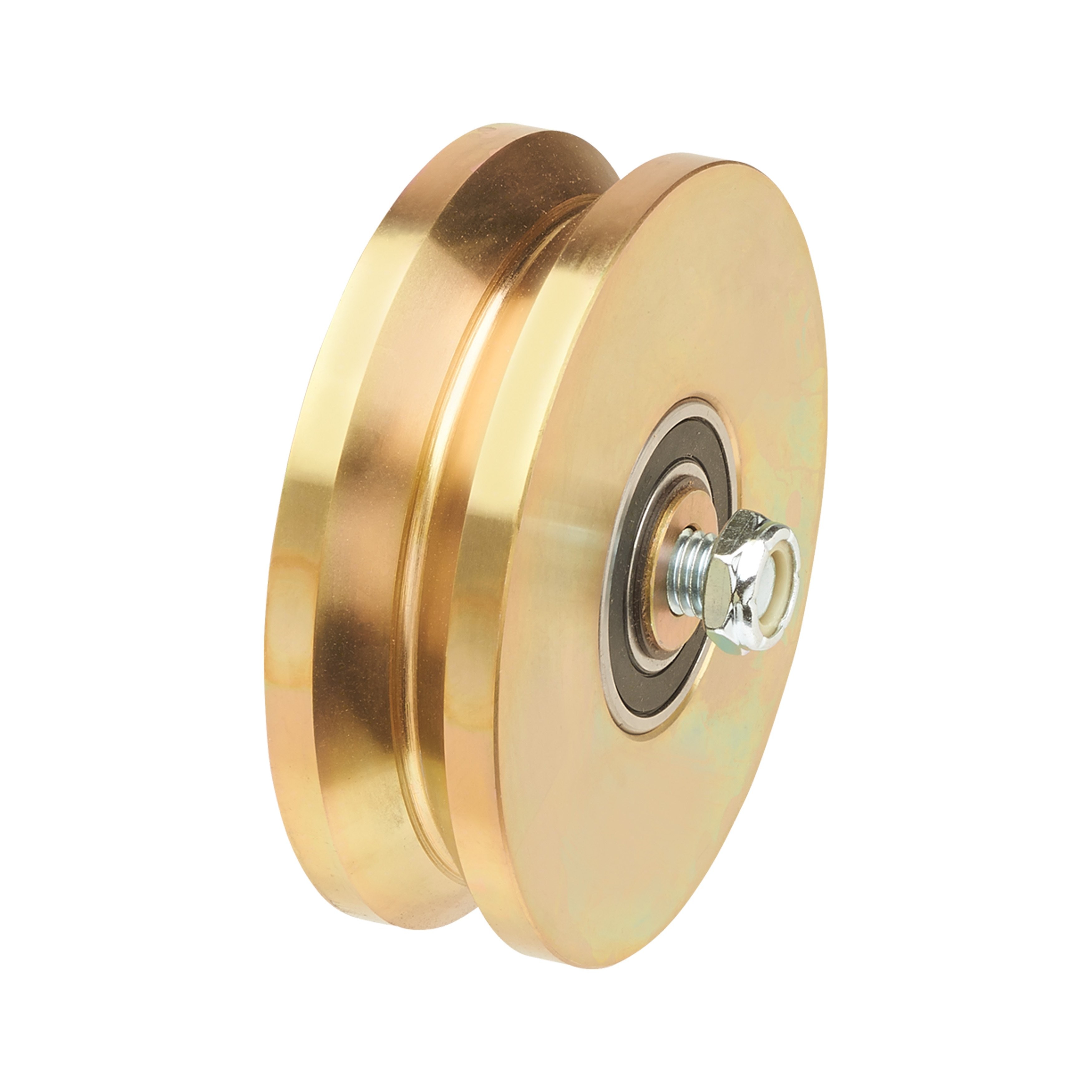 LiftMaster 6" Power Wheel Cold-Rolled Steel With Gold Zinc Finish for ...
