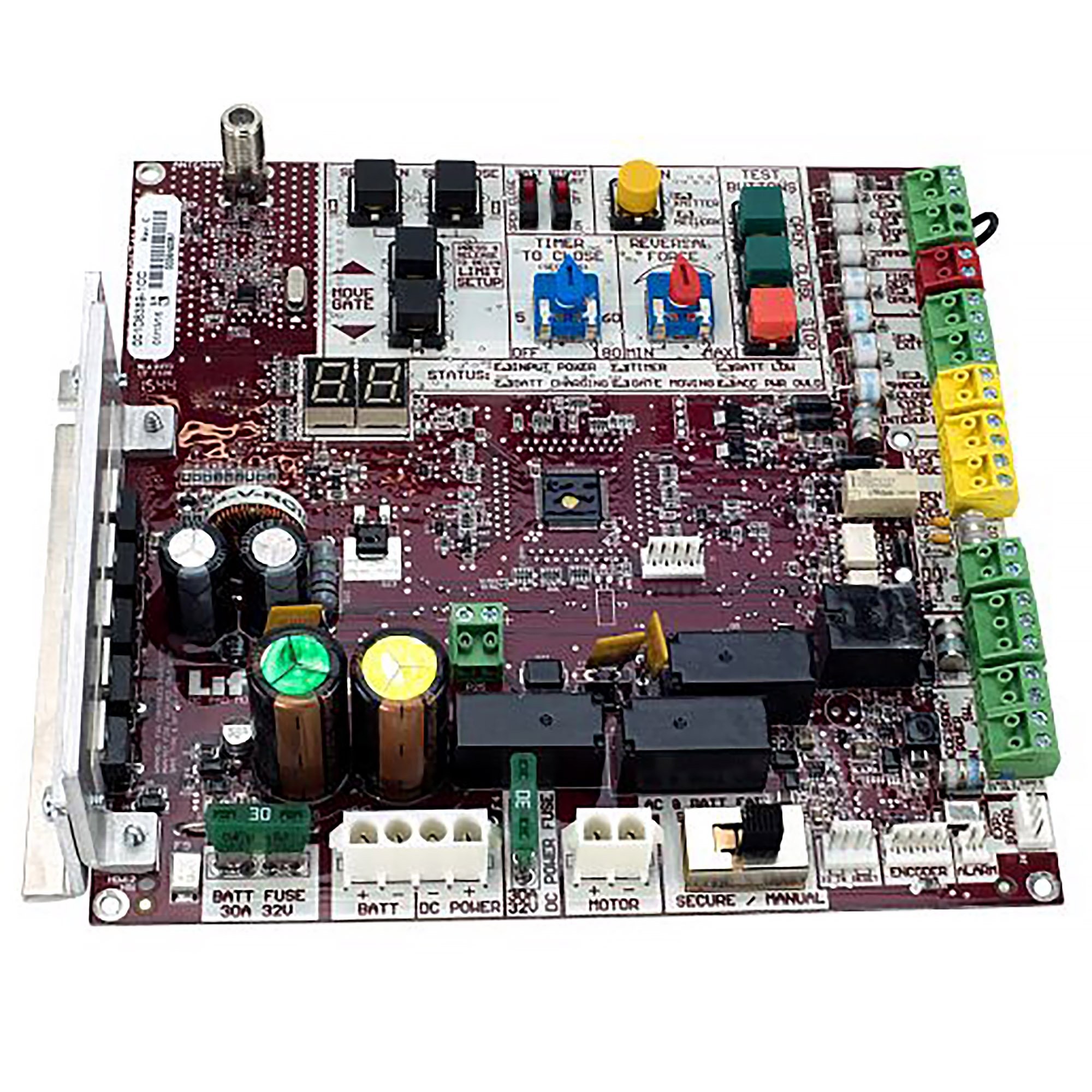 LiftMaster Main Control Board For DC Pad-Mount Operators (UL 325 ...