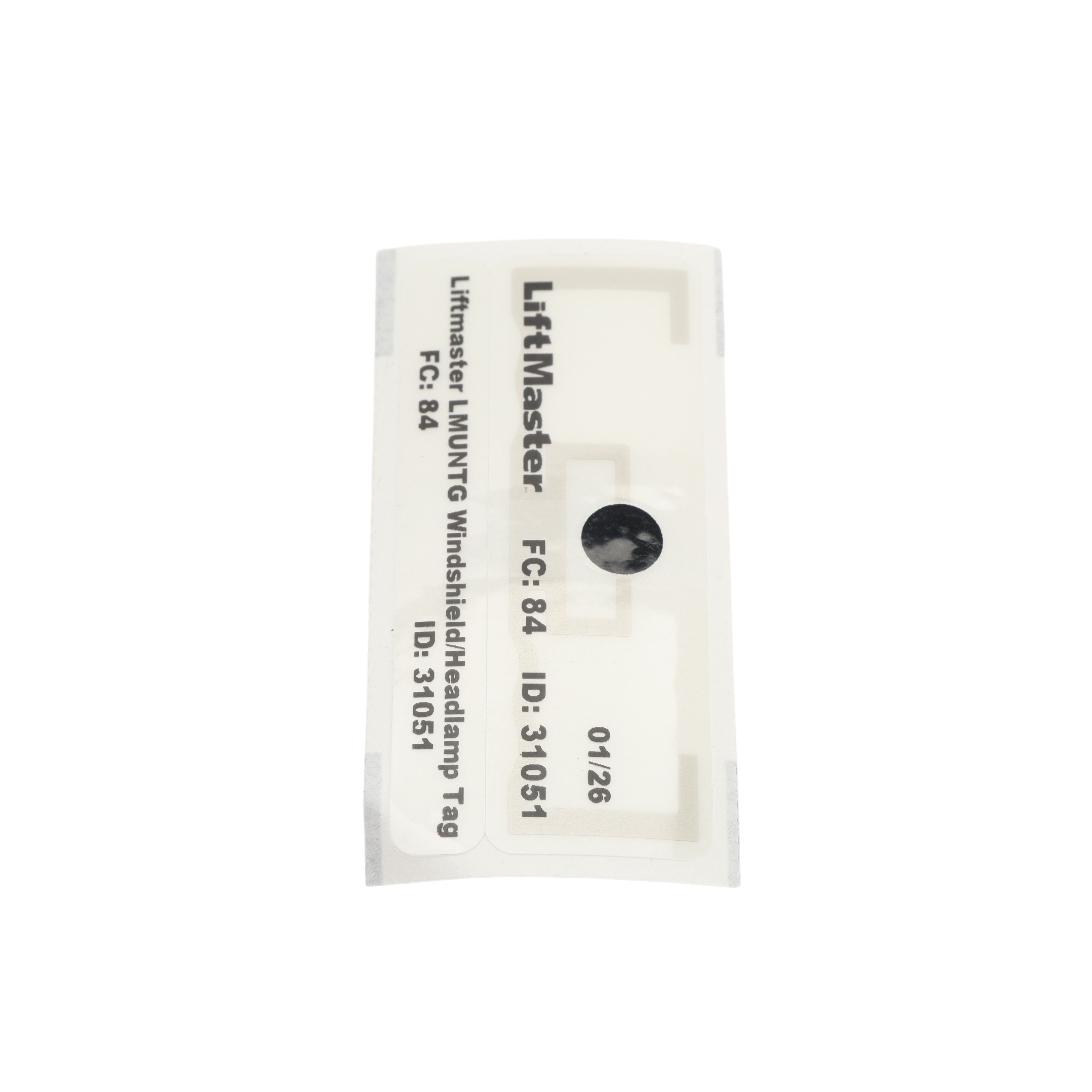 LiftMaster RFID Tag for Headlamp/Windshield Placement (Random Code ...