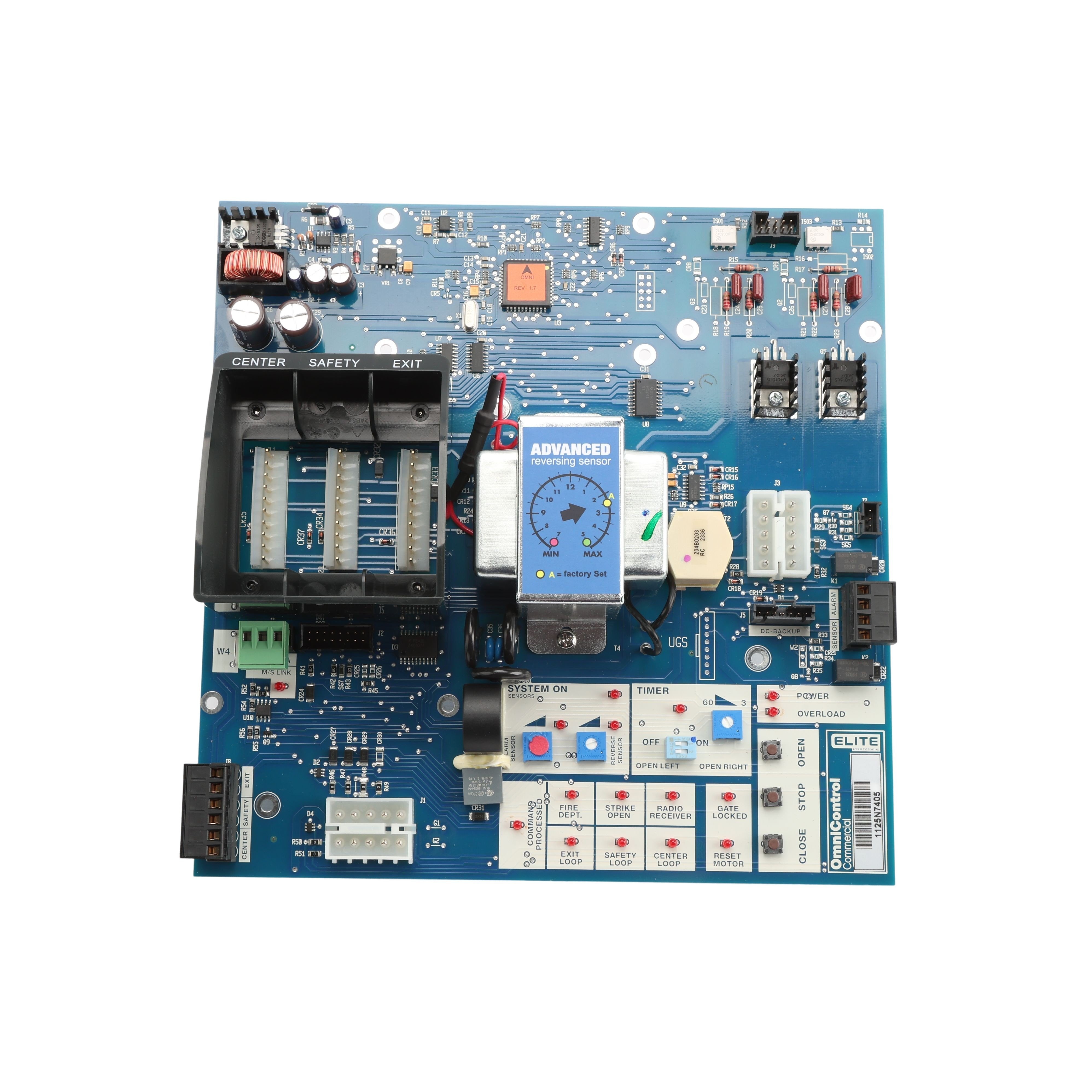 LiftMaster Main Control Board, Omni for Gate and Door Openers - Q400E ...