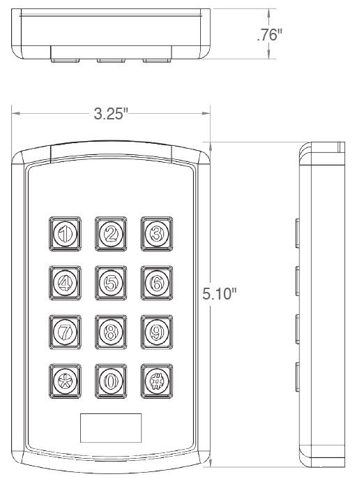 LiftMaster Smart RFID Reader with BLE Technology - SRDRST | Simple Gate ...