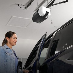 LiftMaster Garage Door Opener with 3/4 HP DC Motor, Wi-Fi, Battery ...